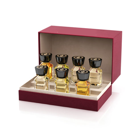 LEATHER SET : SEVEN PERFUMES