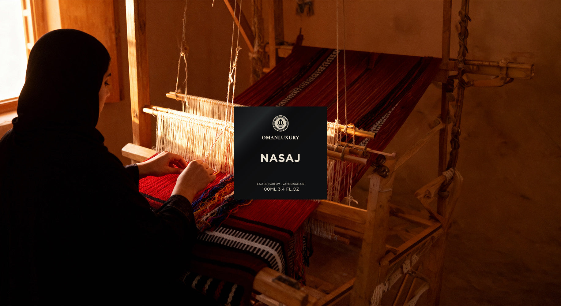 NASAJ - The Art of Omani Weaving in a Fragrance
